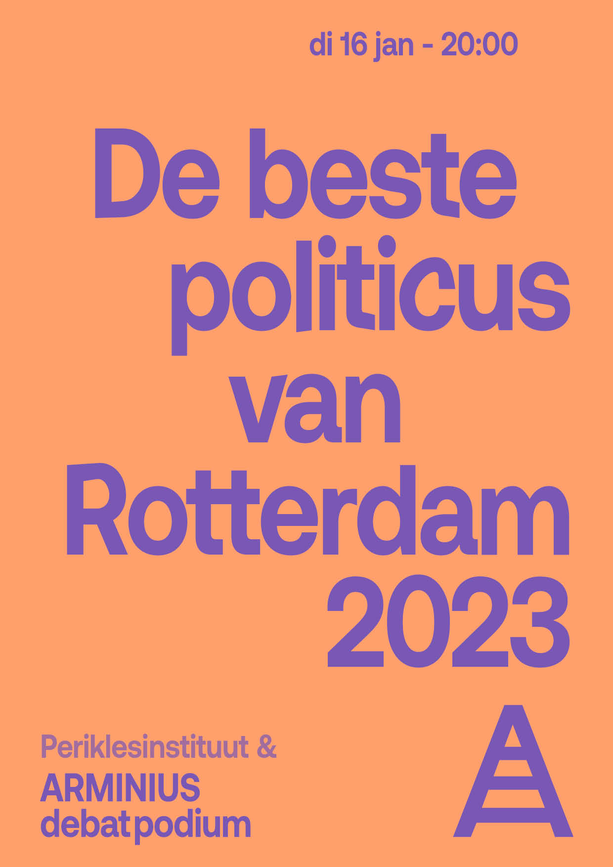 Beste politicus van Rotterdam van het jaar 2023 - Arminius